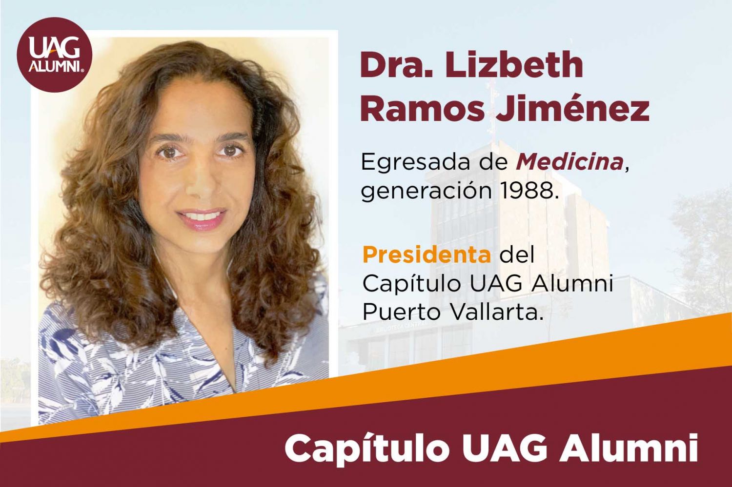 Dra. Lizbeth Ramos Jiménez, Egresada UAG y reconocida Anestesióloga ...