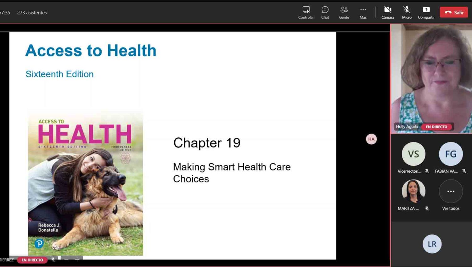 Concluye con éxito curso de la Arizona State University (ASU) a alumnos de Ciencias de la Salud ...