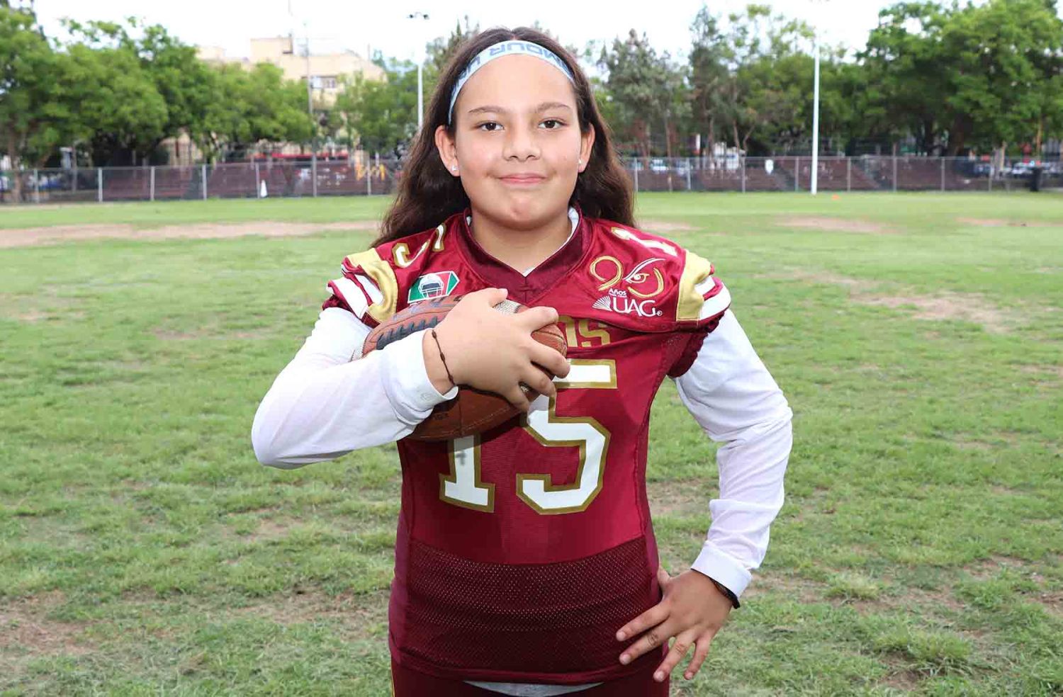 Ashley Salas, una jugadora que rompe barreras en el futbol americano de ...