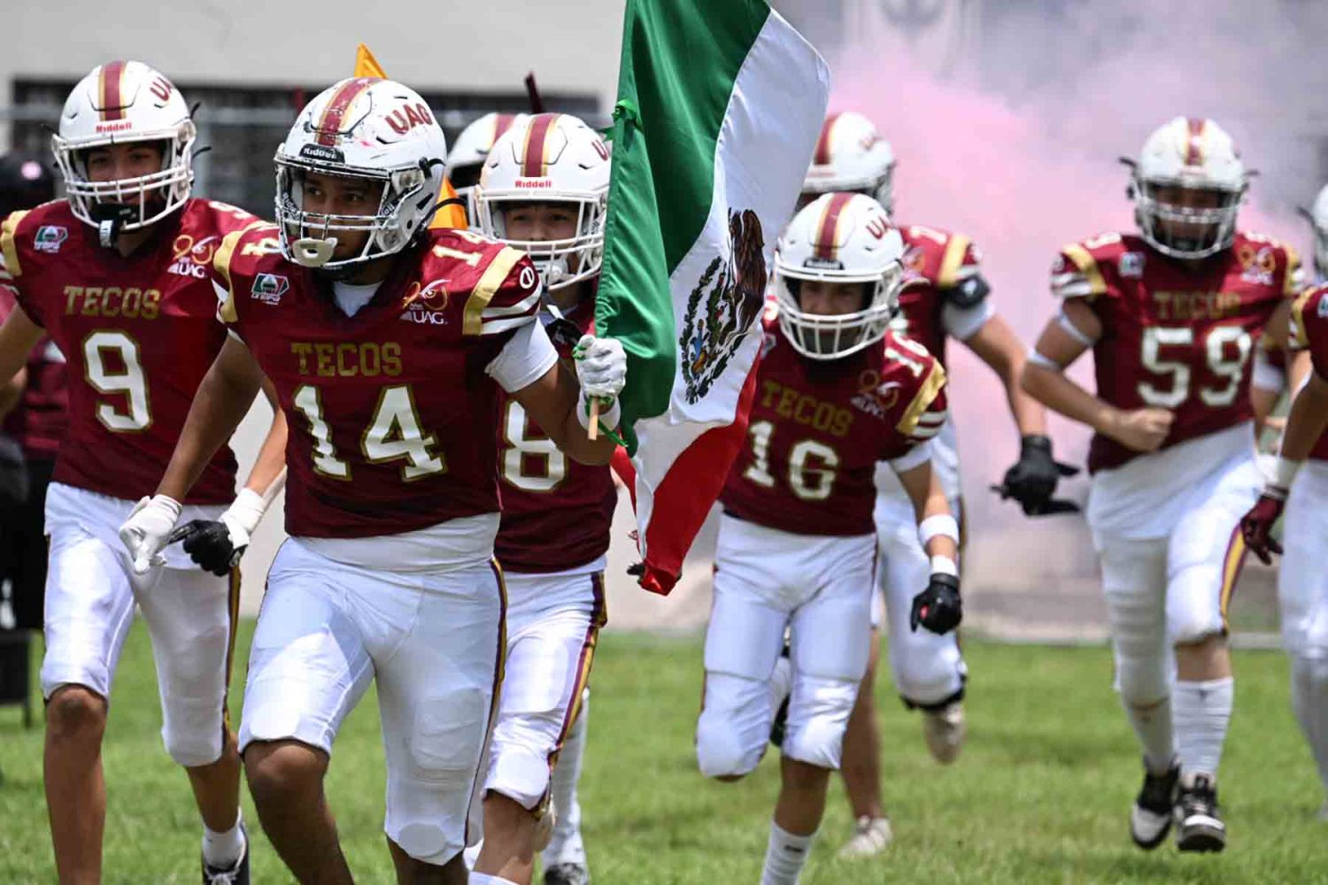 Tecos mantiene buen paso en la liga infantil de futbol americano de la ...